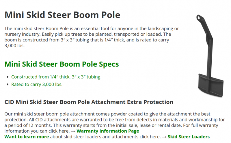 2021-CID-DTB-Dingo-Tree-Boom-DTB | Canton, GA | Trailers & Equipment