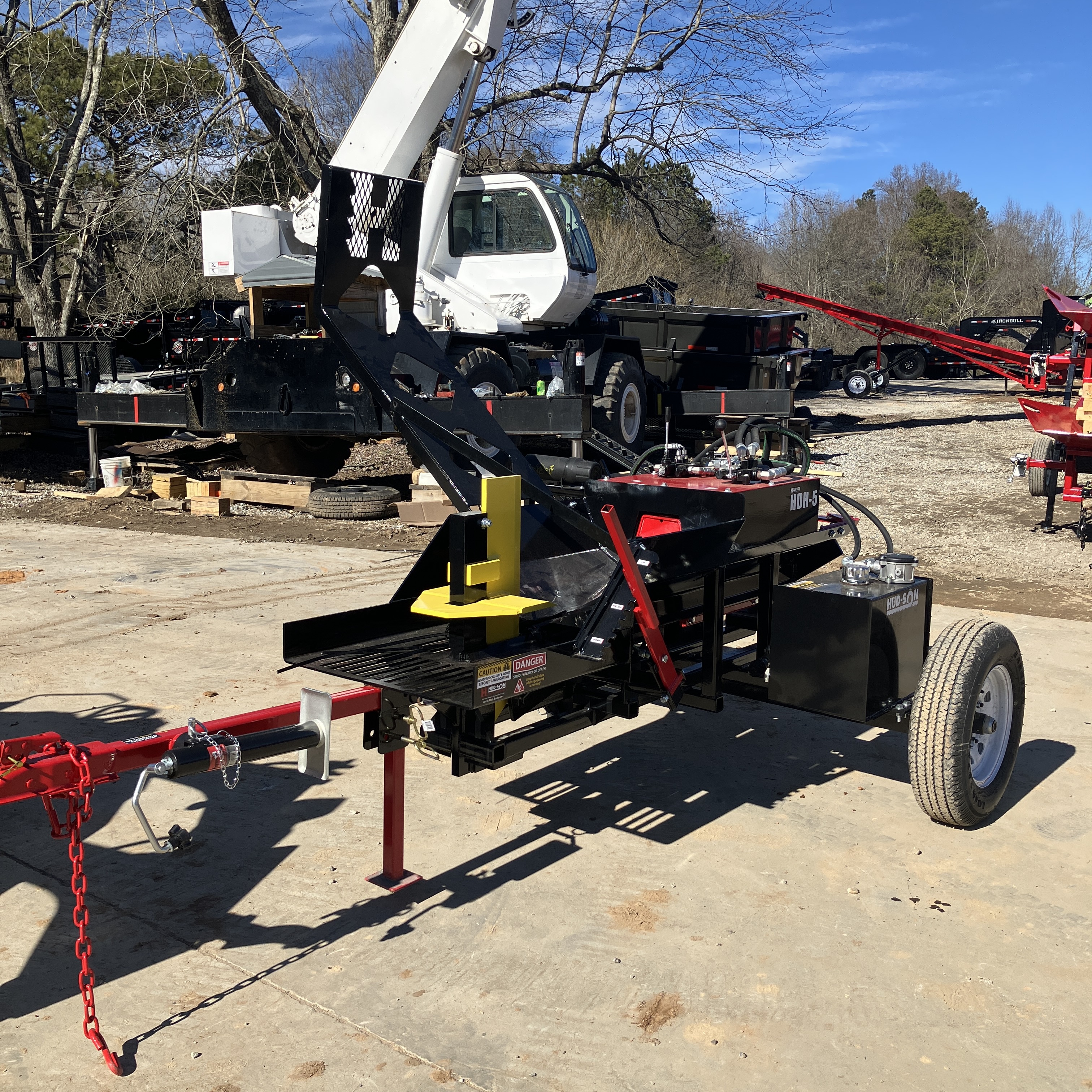 2025 Hudson HDH5 Wood Splitter with log lift and 4way HDH5 Canton GA Trailers Equipment